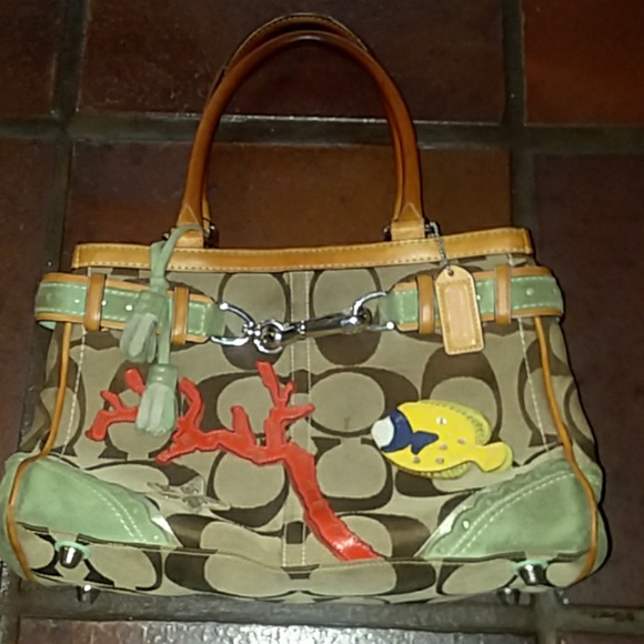 Coach | Bags | Coach Aquarium Purse Limited Edition | Poshmark